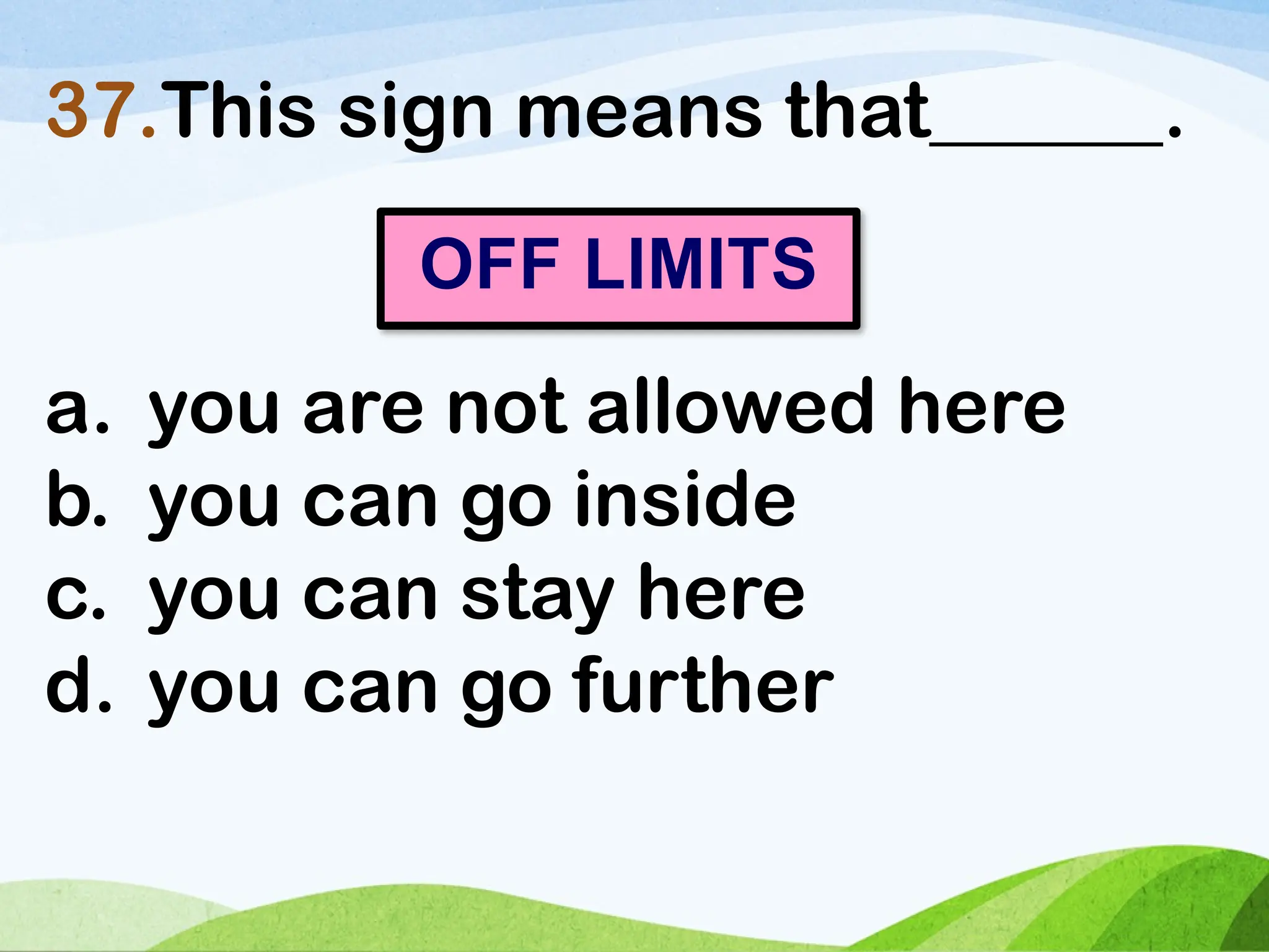 SURVIVAL VOCABULARY TEST.pptx