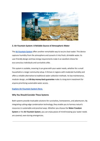 🌍 Survival Water Purification Methods- Proven Ways to Stay Hydrated in ...