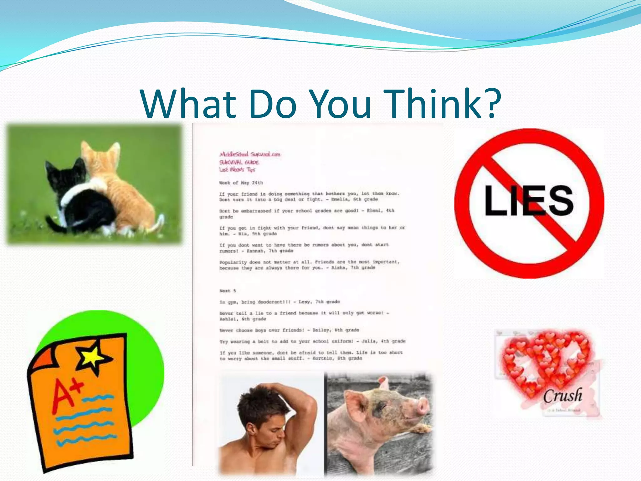 Surviving middle school | PPTX | College Planning | College Education