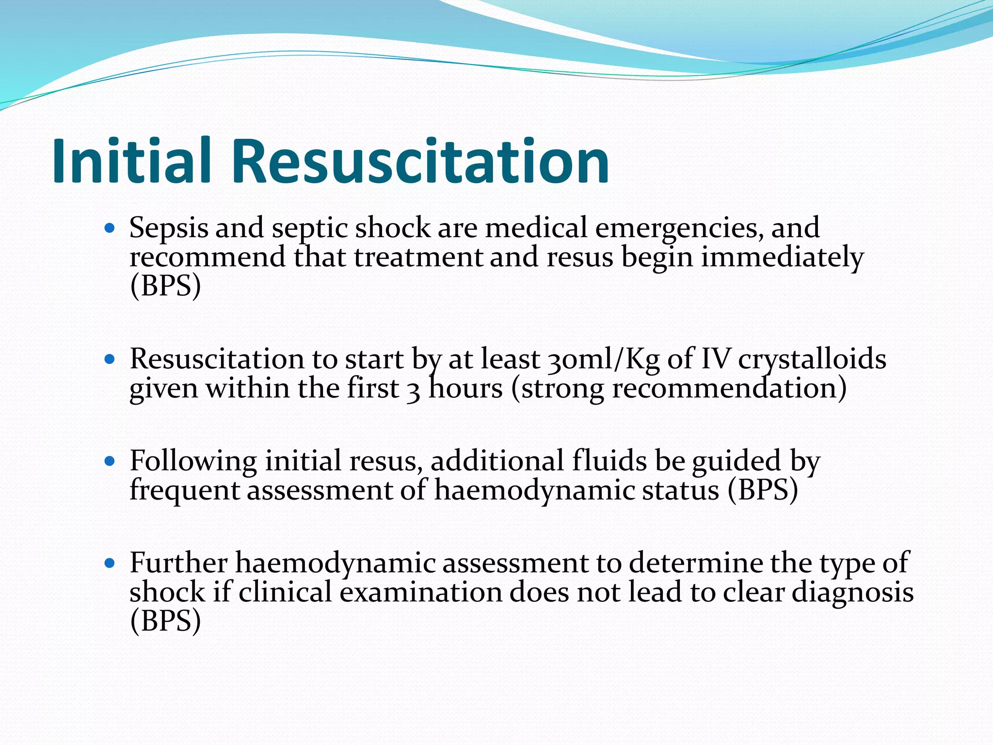 Surviving Sepsis Campaign- International guidelines for management of ...