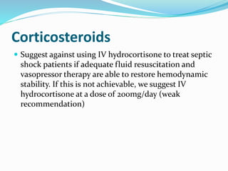 Surviving Sepsis Campaign- International guidelines for management of ...