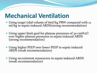 Surviving Sepsis Campaign- International guidelines for management of ...