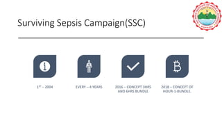 Surviving sepsis campaign- 2018 updates | PPTX
