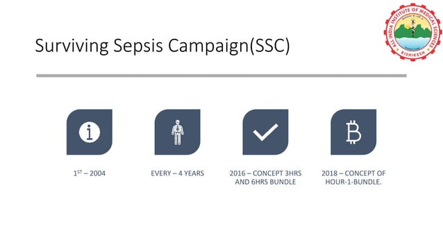Surviving sepsis campaign- 2018 updates | PPTX