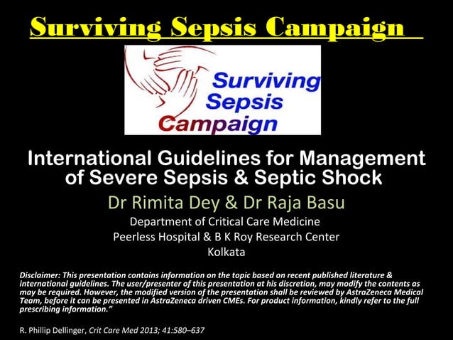 Surviving sepsis Guidelines 2012 | PPT