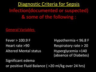Surviving sepsis Guidelines 2012 | PPT
