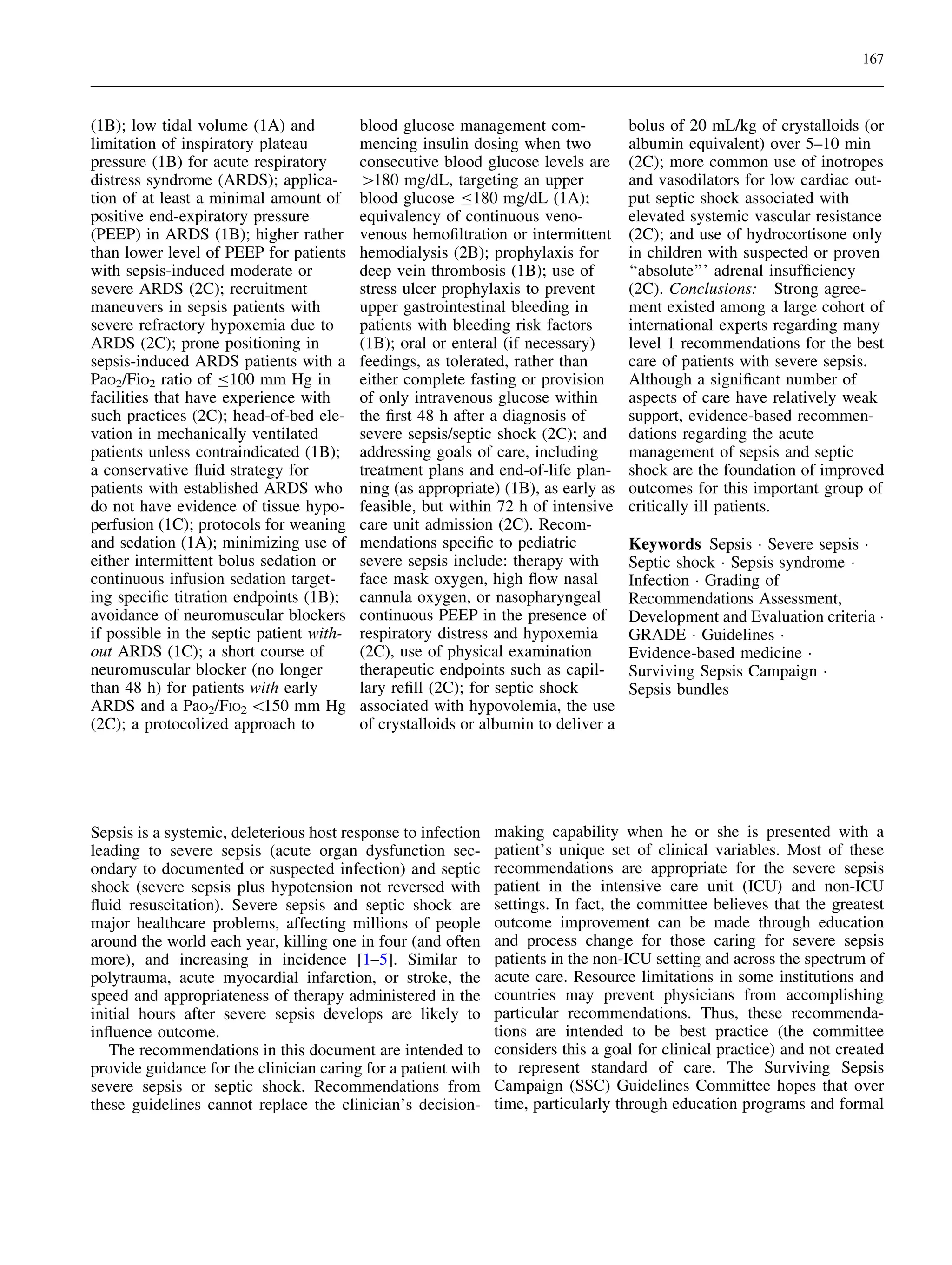 Surviving sepsis campaign 2012 | PDF