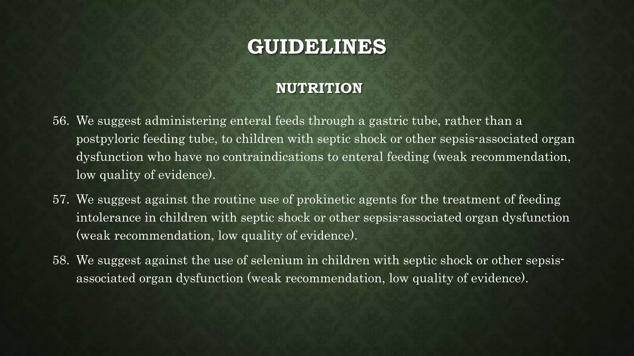 Surviving sepsis campaign international for pediatric | PPTX