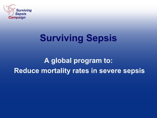 Surviving Sepsis_ Evidence Based Medicine.ppt