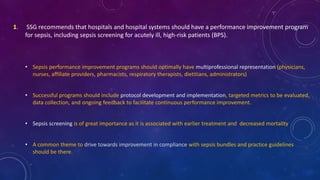 Surviving sepsis guidelines | PPTX