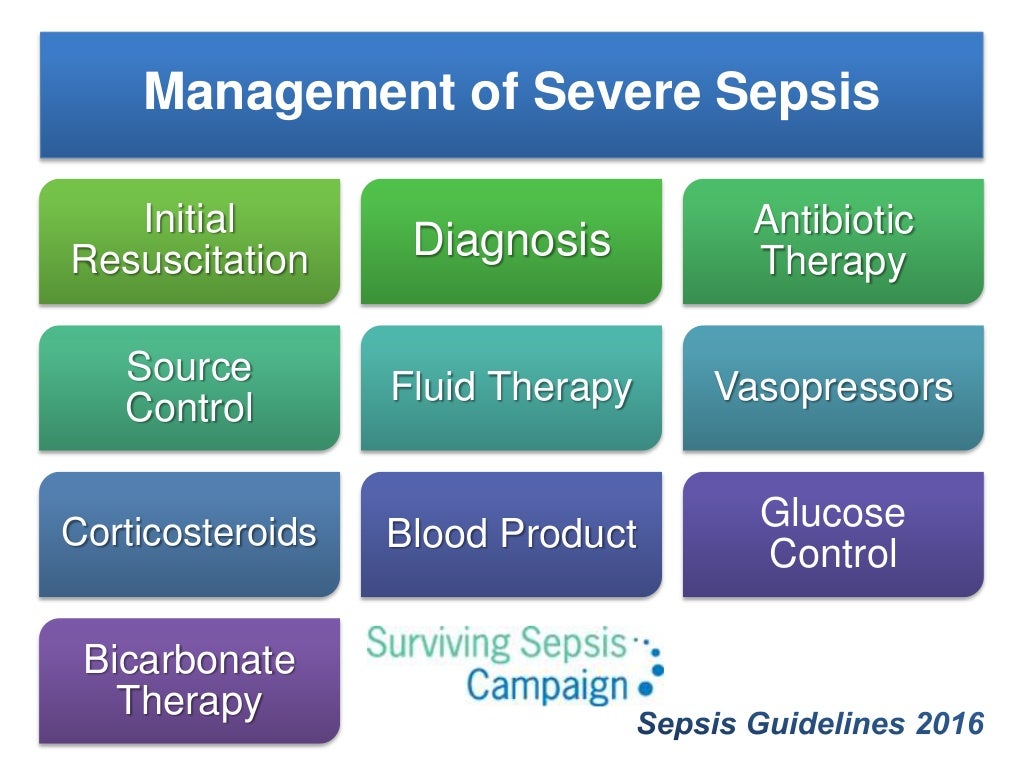 Surviving Sepsis Guidelines 2016