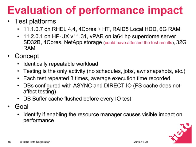 Surviving the Crisis With the Help of Oracle Database Resource Manager ...