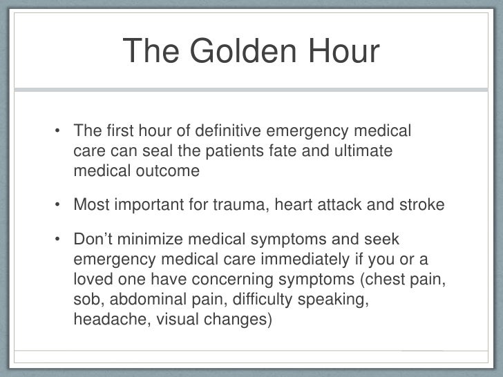 Surviving the emergency room