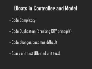 Surviving with thin controllers and models | PDF