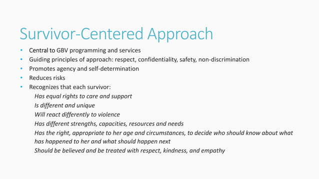 Survivor-Centered GBV Response_Micah Oct 2022.pptx