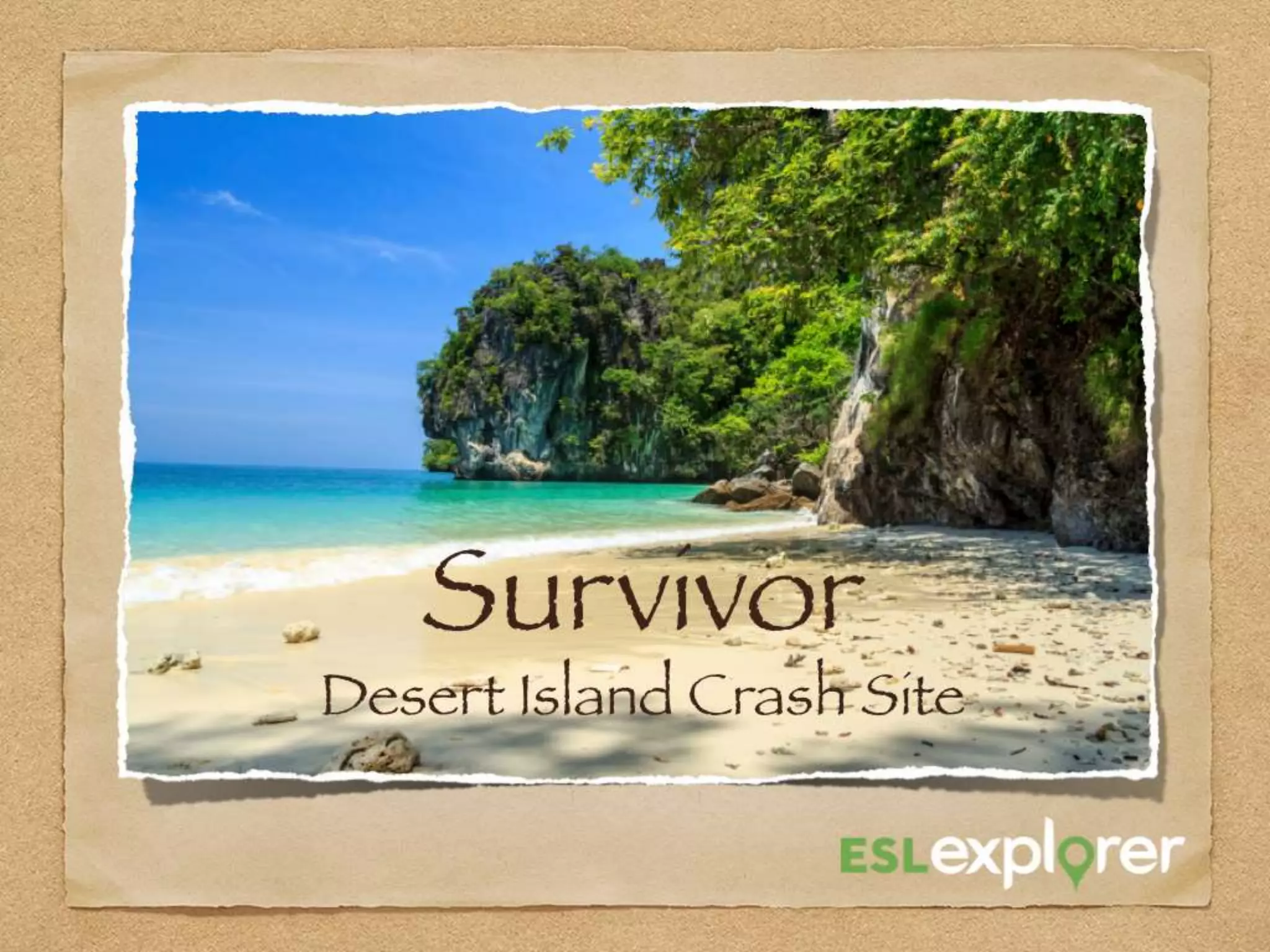Ice breaker activity: Survivor | PPTX