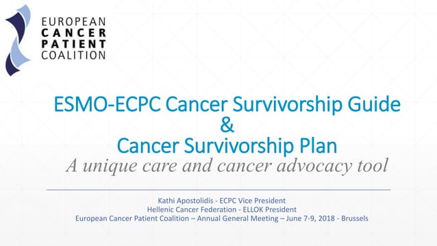 ESMO-ECPC Cancer Survivorship Guide | PPTX