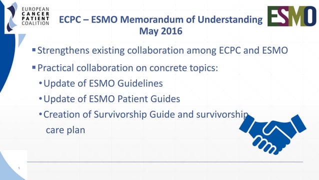 ESMO-ECPC Cancer Survivorship Guide | PPTX
