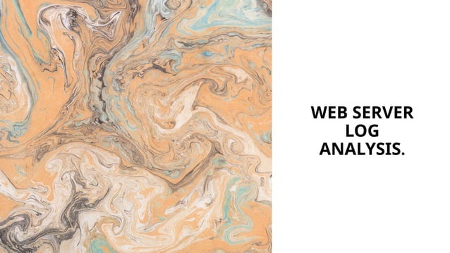 Webserver log analytics These logs contain a wealth of information about website visitors ...