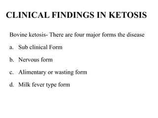 ketosis In Cows | PPTX