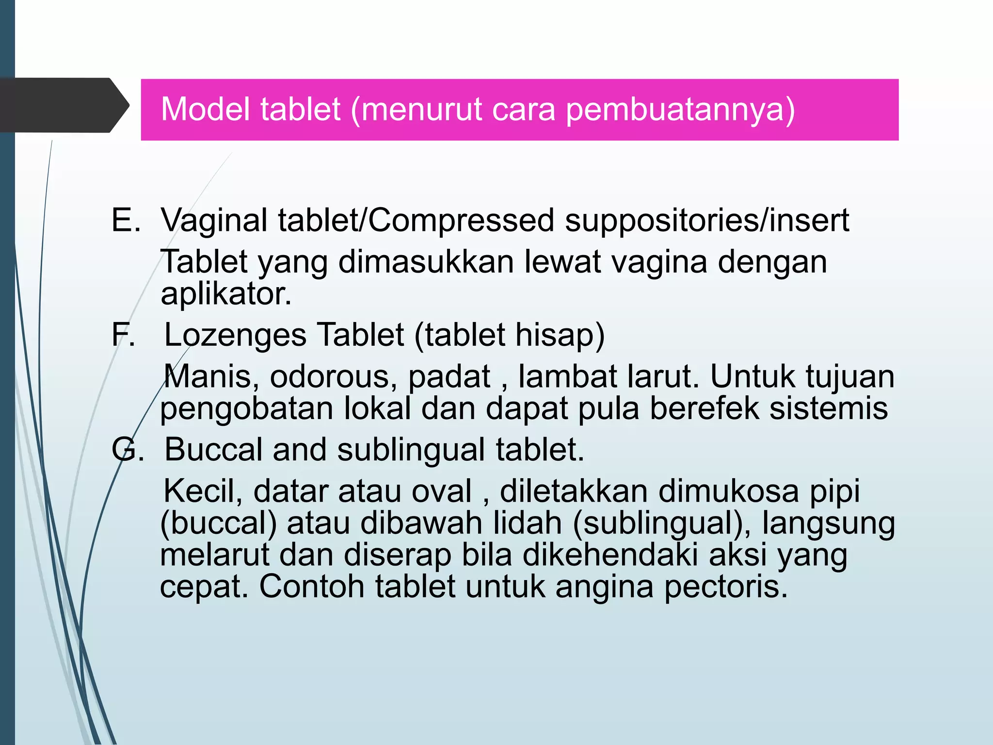 PENGGOLONGAN DAN BENTUK SEDIAAN OBAT | PPTX