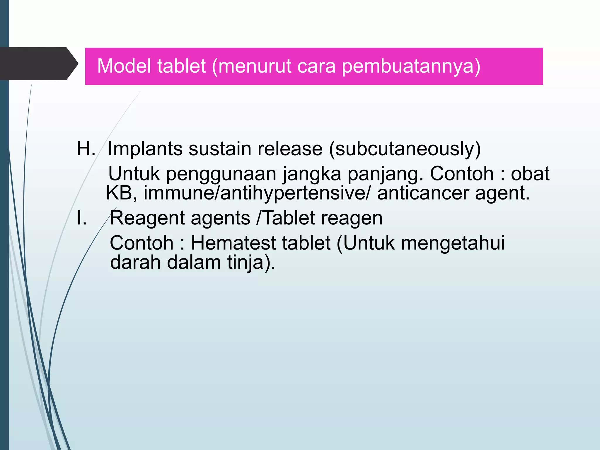 PENGGOLONGAN DAN BENTUK SEDIAAN OBAT | PPTX