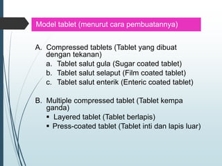 PENGGOLONGAN DAN BENTUK SEDIAAN OBAT | PPTX