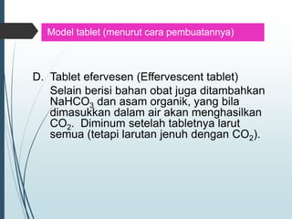 PENGGOLONGAN DAN BENTUK SEDIAAN OBAT | PPTX