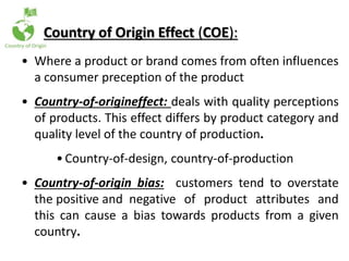Country Of Origin | PPTX