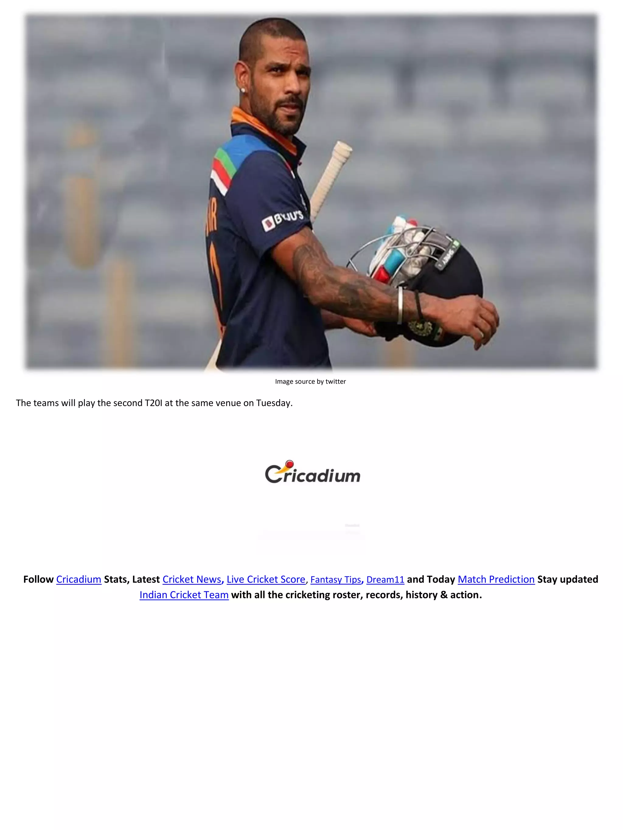 Suryakumar yadav is a great player – shikhar dhawan | PDF