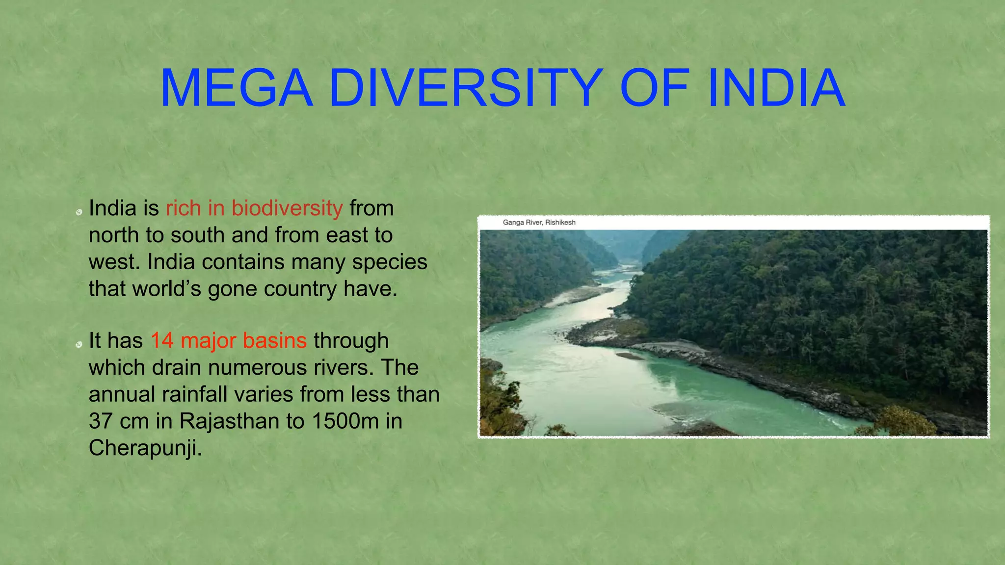 Megadiversity-INDIA | PPTX