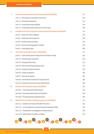 Suryamitra Solar PV Installar Hand book | PDF
