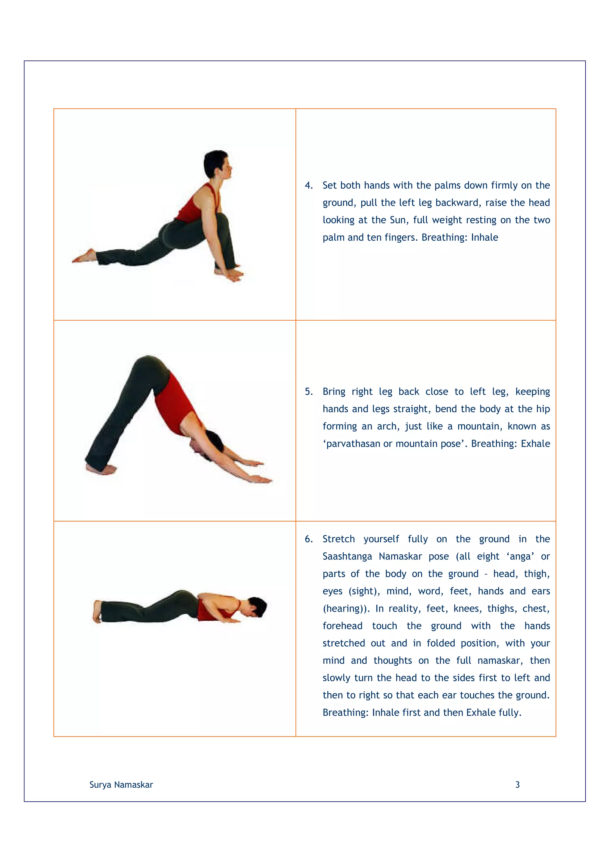 Suryanamaskar | PDF