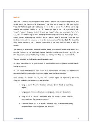 Suryanamaskar | PDF