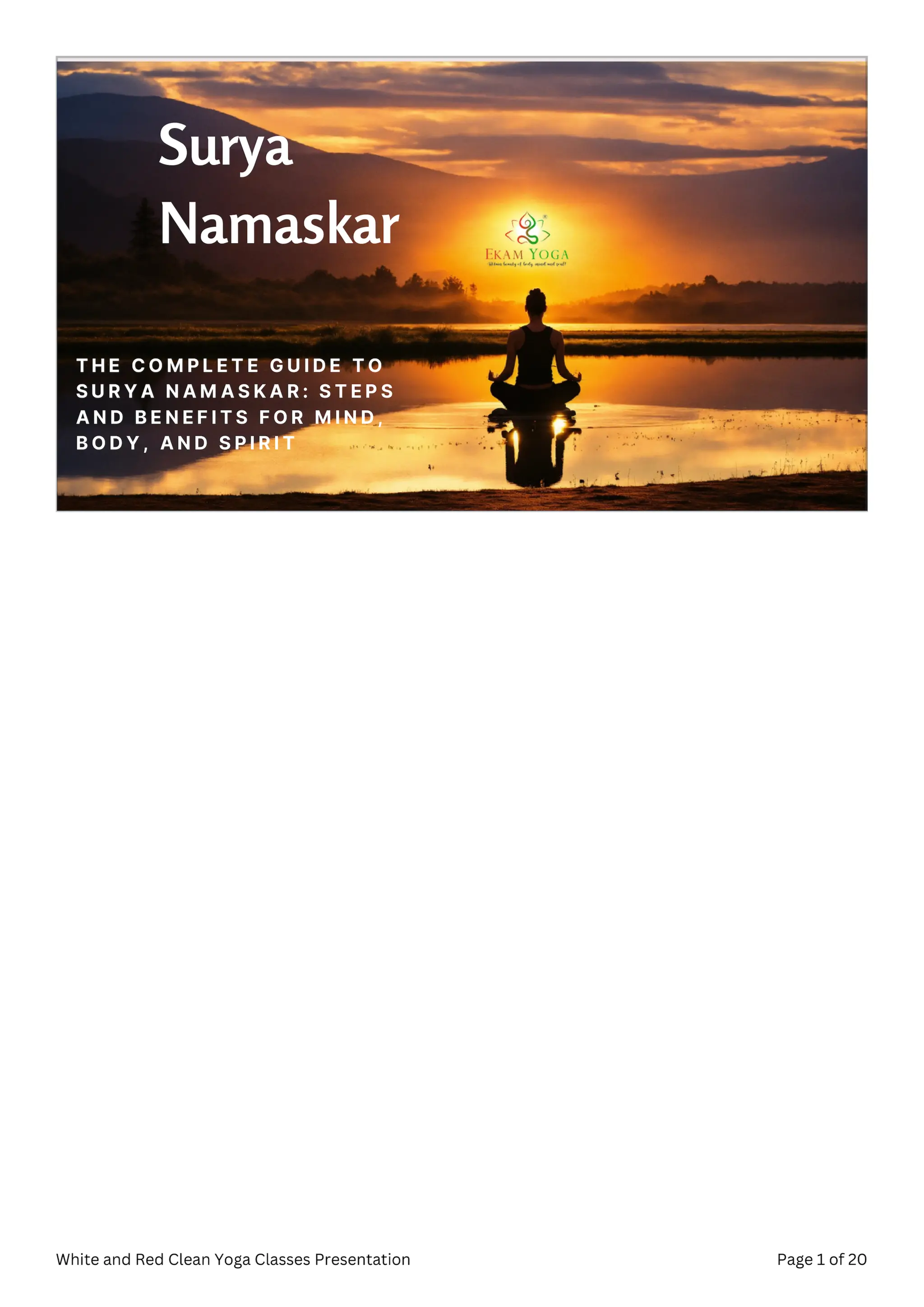 The Complete Guide To Surya Namaskar: Steps And Benefits For Mind, Body, And Spirit.pdf