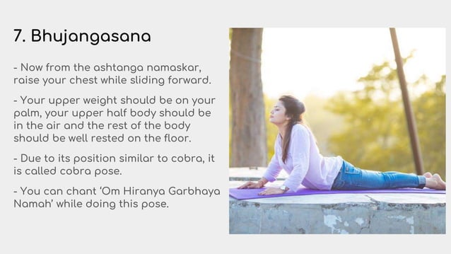 Surya namaskar poses | PPT