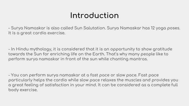 Surya namaskar poses | PPT
