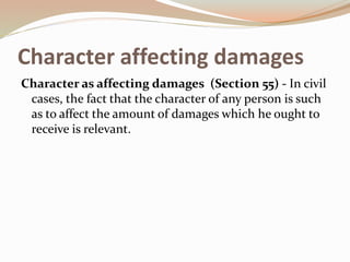 Relevancy of character. | PPTX