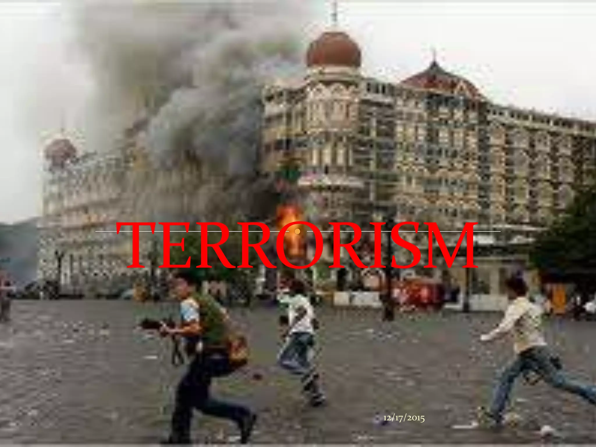terrorism ppt | PPTX