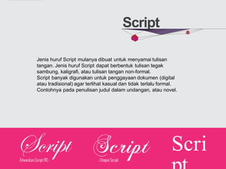 Basic Typography by Suryo | PPT