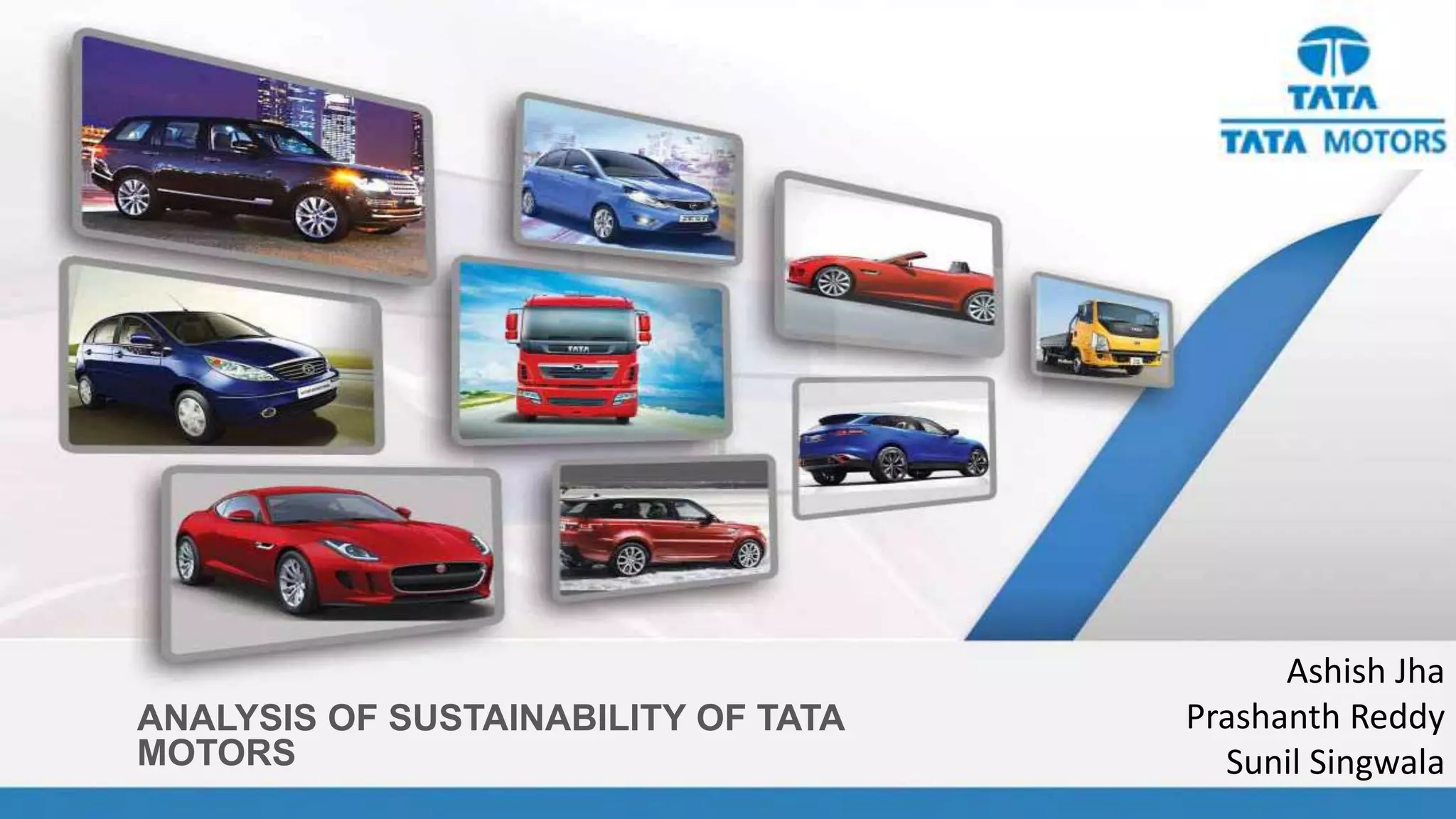Analysis of sustainability of Tata motors | PPTX