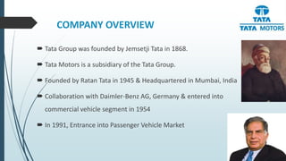 Analysis of sustainability of Tata motors | PPTX