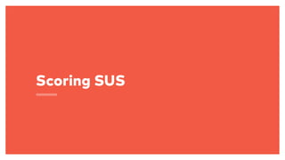Benchmarking Using SUS | PDF