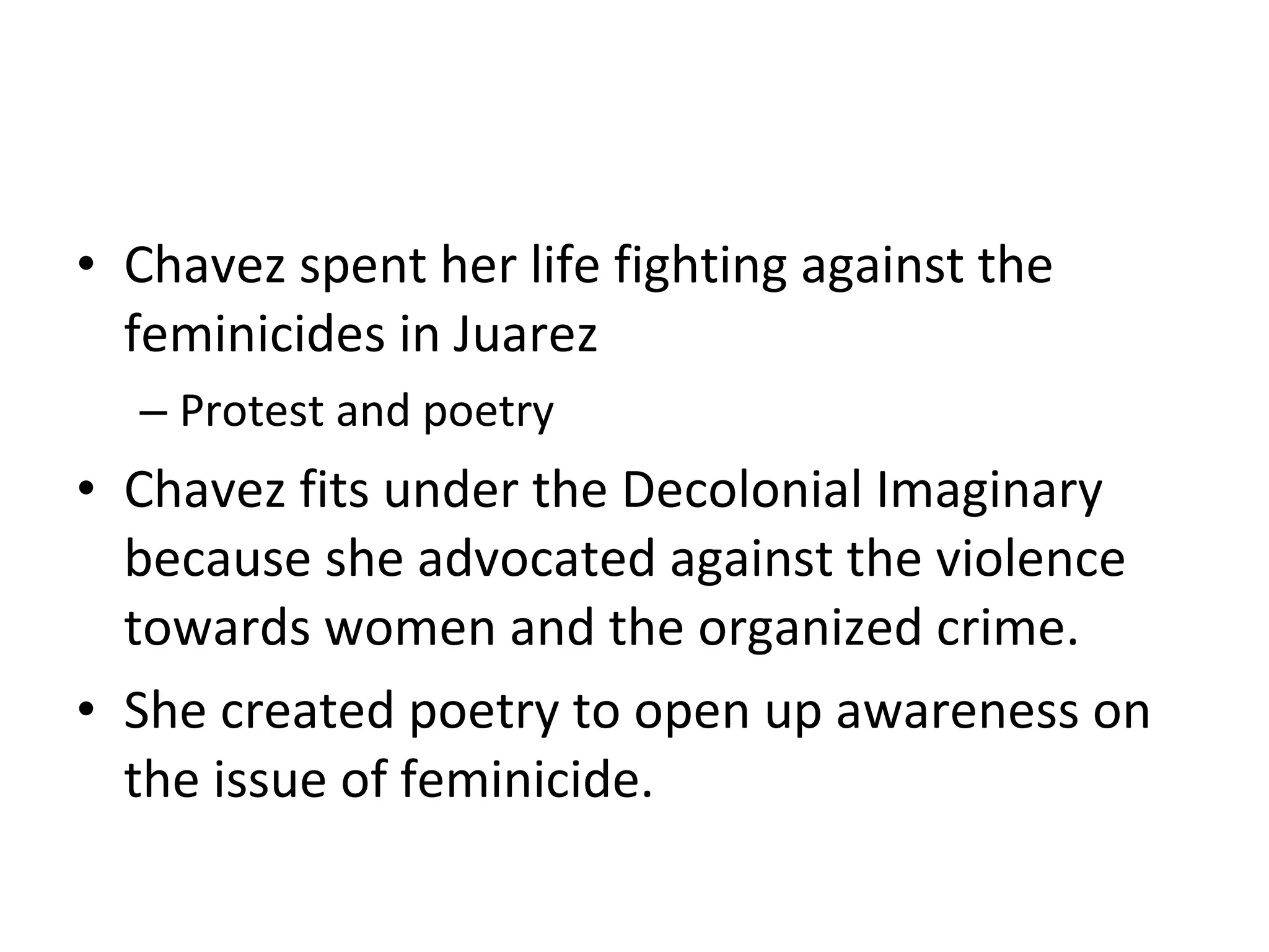 Susana chavez 365 | PPT