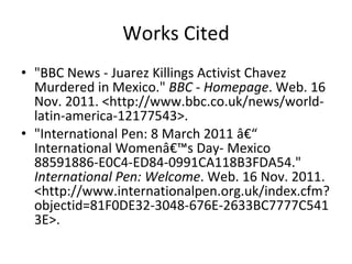 Susana chavez 365 | PPT