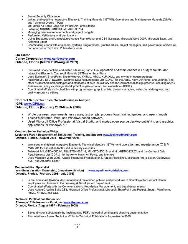 Susana Rosende 2009 Resume 2 | DOCX