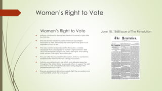 Susan B. Anthony (1820-1906) | PPTX