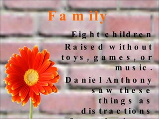 Susan B. Anthony Power Point | PPT