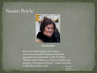 Susan boyle kevin kohjus | PPT
