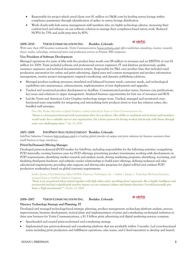 Susan Friedman Resume | PDF